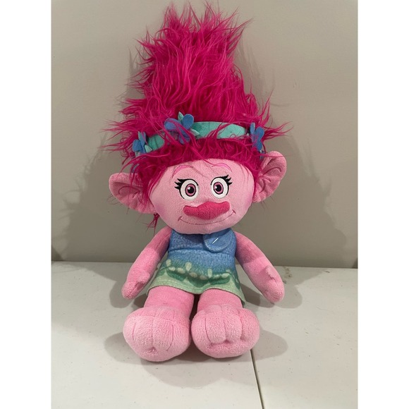 Disney | Toys | 24 Inch Poppy Plush Trolls Stuffed Animal Pink ...